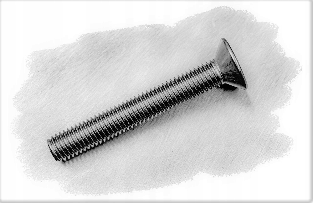 M4x40 ŚRUBA STOŻKOWA IMBUS NIERDZEWNA KWASOODPORNA A4 7991 (10) • Cena, Opinie • Śruby, nakrętki ...