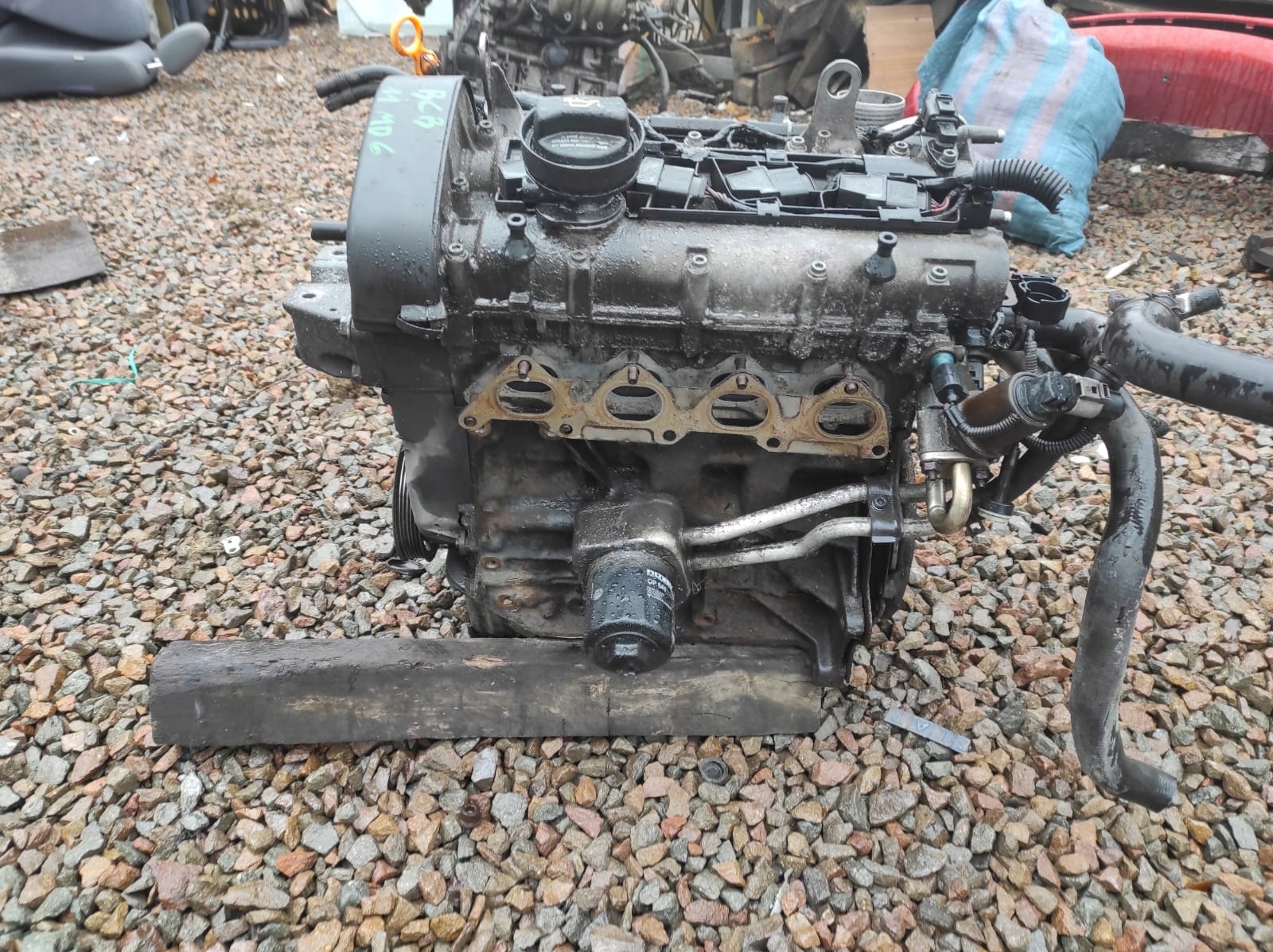 Silnik VW 1.6 16v BCB Golf IV Seat Leon Skoda za 1798.00PLN z Jaśkowice ...