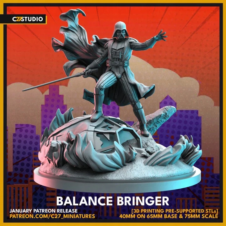 Balance Bringer (40mm Scale on 65mm Base and 75mm Scale) matched to ...