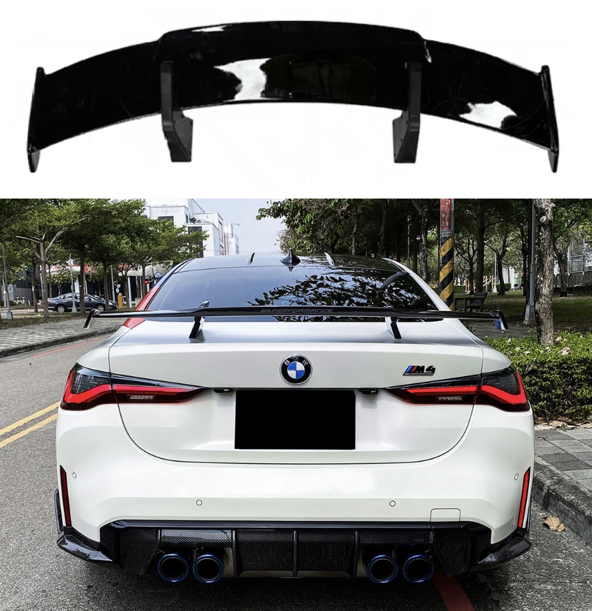 SPOJLER LOTKA DOKŁADKA SPOILER M PERFORMANCE BMW M4 G82 M3 G80 CZARNY ...