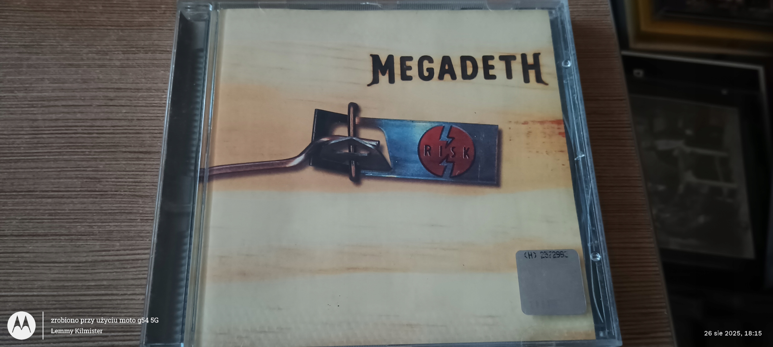 Megadeth Risk Cd - Niska cena na Allegro