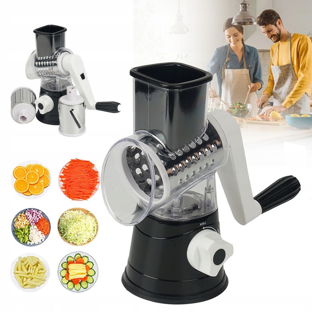 ROTAČNÉ STRÚHADLO NA SYR, JEDNODUCHÉ POUŽITIE, KRÁJAČ NA ZELENINU A ...