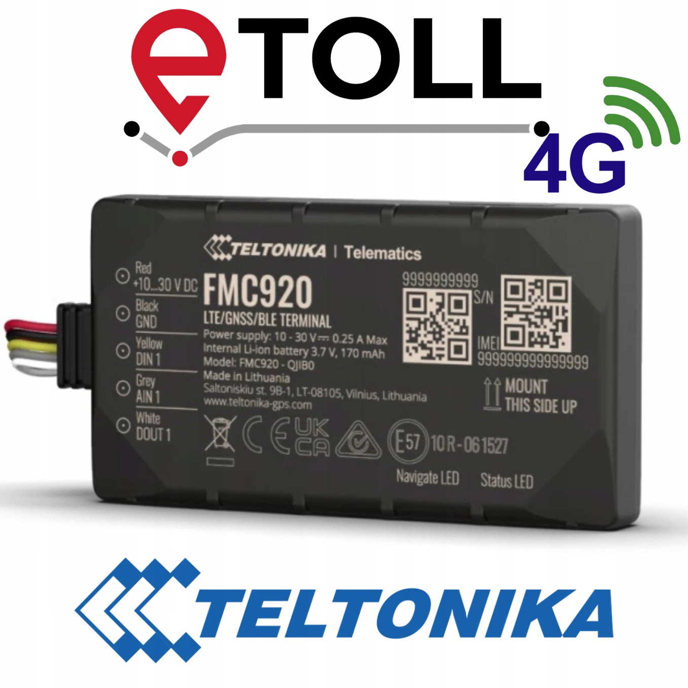 Teltonika FMC920 GPS lokátor bluetooth tracker - Allegro