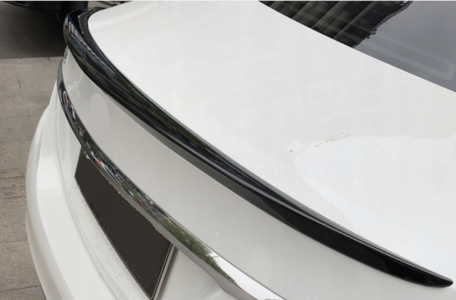 Tesla Model 3 Sedan 17-25 - Spojlerova lišta Lotka Černá Tuningová ...