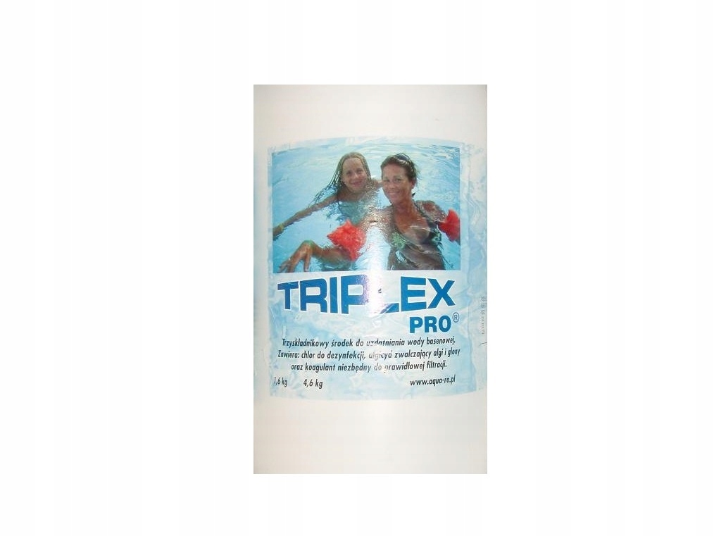 TRIPLEX PRO 1 kg tabletki BASEN 4w1 CHLOR CHEMIA (03) • Cena, Opinie ...