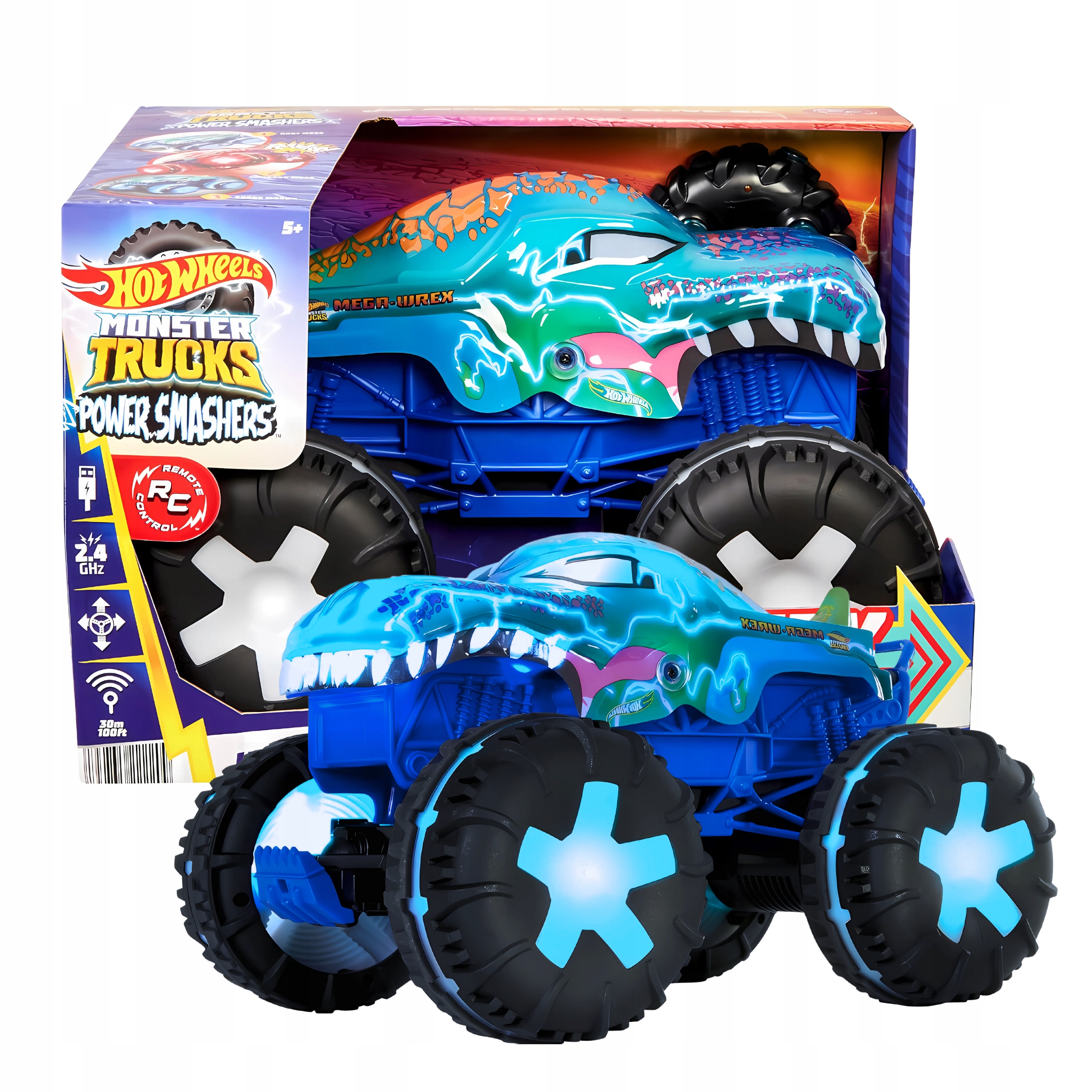 SAMOCHÓD RC ZDALNIE STEROWANY HOT WHEELS MONSTER TRUCK 1:15 DUŻY ... SAMOCHÓD RC ZDALNIE STEROWANY HOT WHEELS MONSTER TRUCK 1:15 DUŻY ...