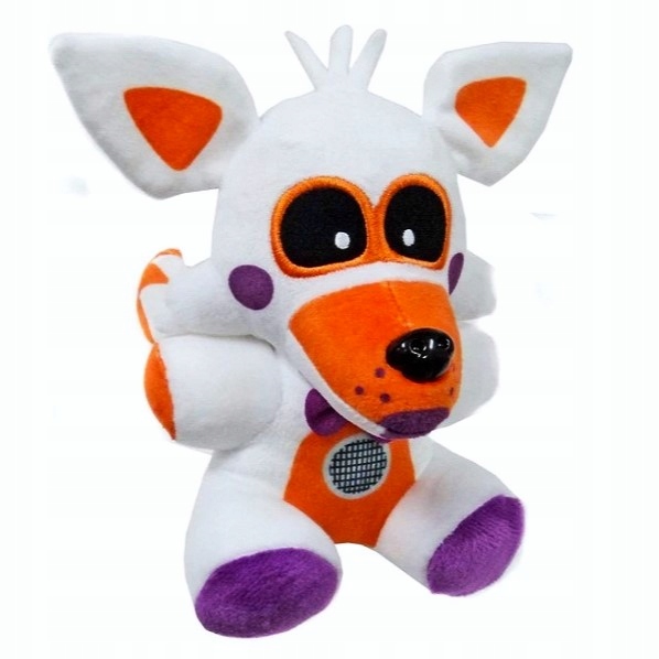 FNAF maskot FIVE NIGHTS FREDDY Funtime Foxy BÍLÁ LIS plyšová fnaf za ...