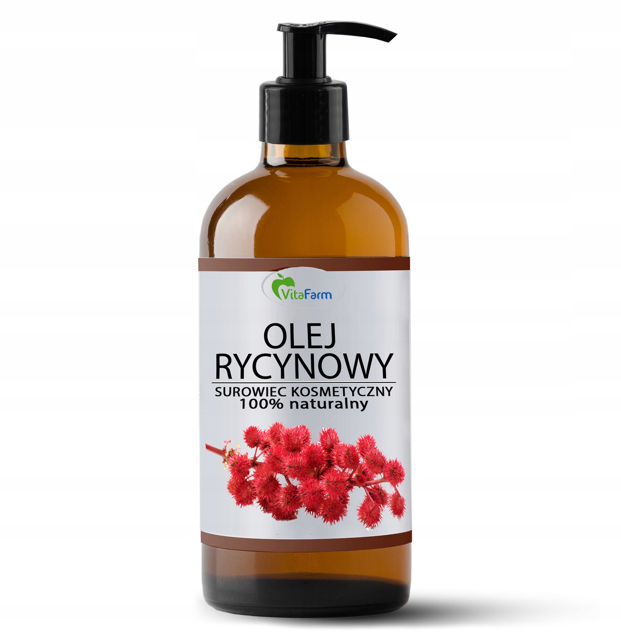 Rycynowy Vitafarm 1000 ml (5902273244295) • Cena, Opinie • Olejki 7673405165 • Allegro