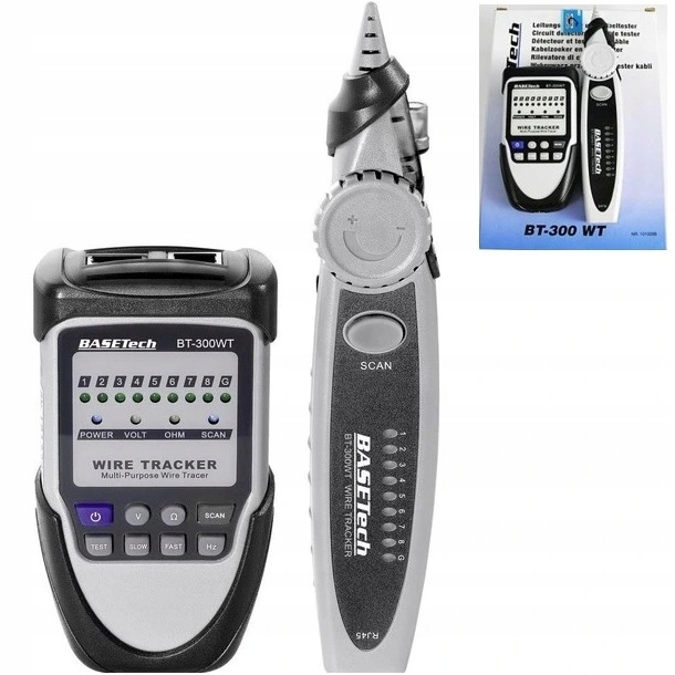 SZUKACZ PAR KABLI TESTER CABLE TRACKER LOKALIZATOR USZKODZONYCH ...