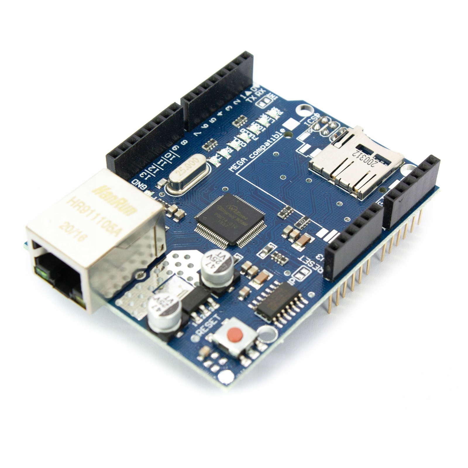 Shield Ethernet W5100 + karta SD dla Arduino - Sklep, Opinie, Cena w ...