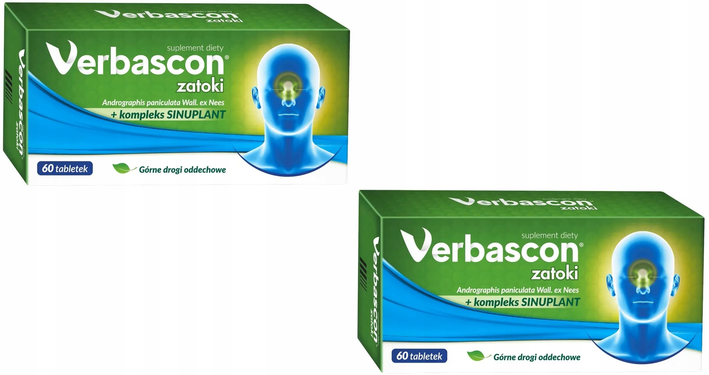 VERBASCON Zatoki Andrographis Paniculata 60 Tabletek (5904157902192 ...