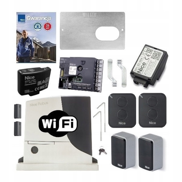 Zestaw NICE ROBUS 600 ERA FLOR do 600 kg + 2 PILOTY FLO2RE + BIDI WIFI ...