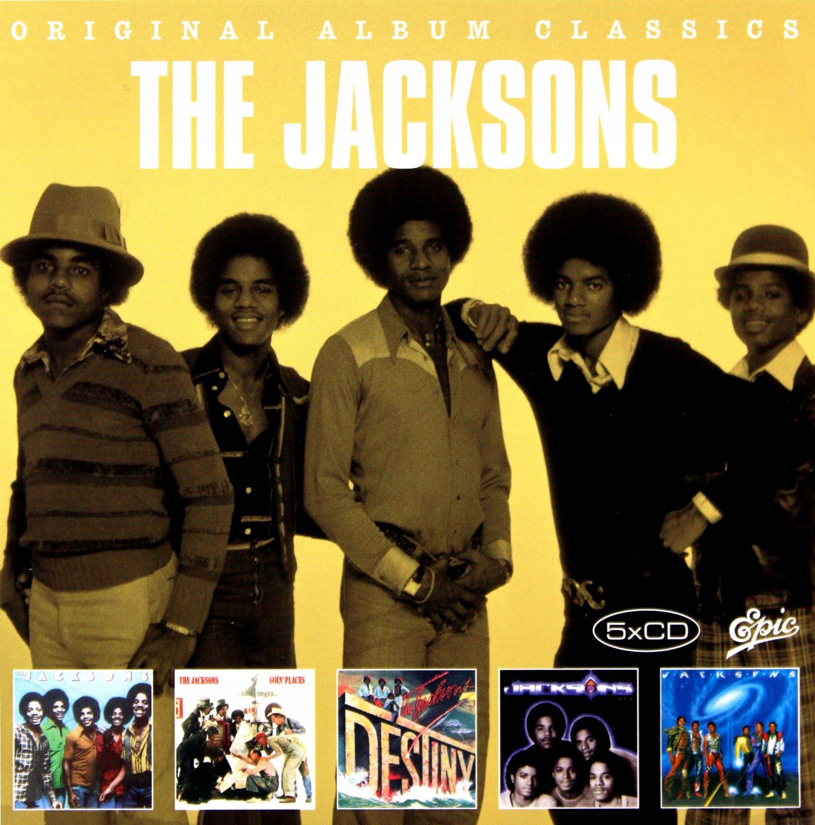 THE JACKSONS: ORIGINAL ALBUM CLASSICS [BOX] [5CD] (MICHAEL JACKSON ...