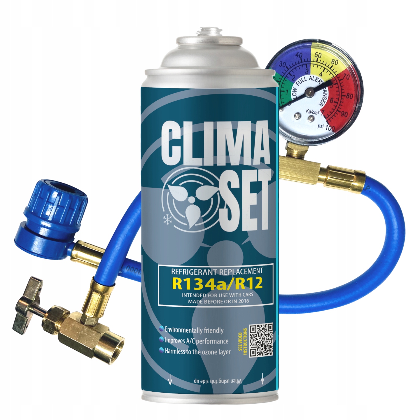 Czynnik chłodniczy R134a Zestaw do nabijania klimatyzacji 450 ml ... Czynnik chłodniczy R134a Zestaw do nabijania klimatyzacji 450 ml ...