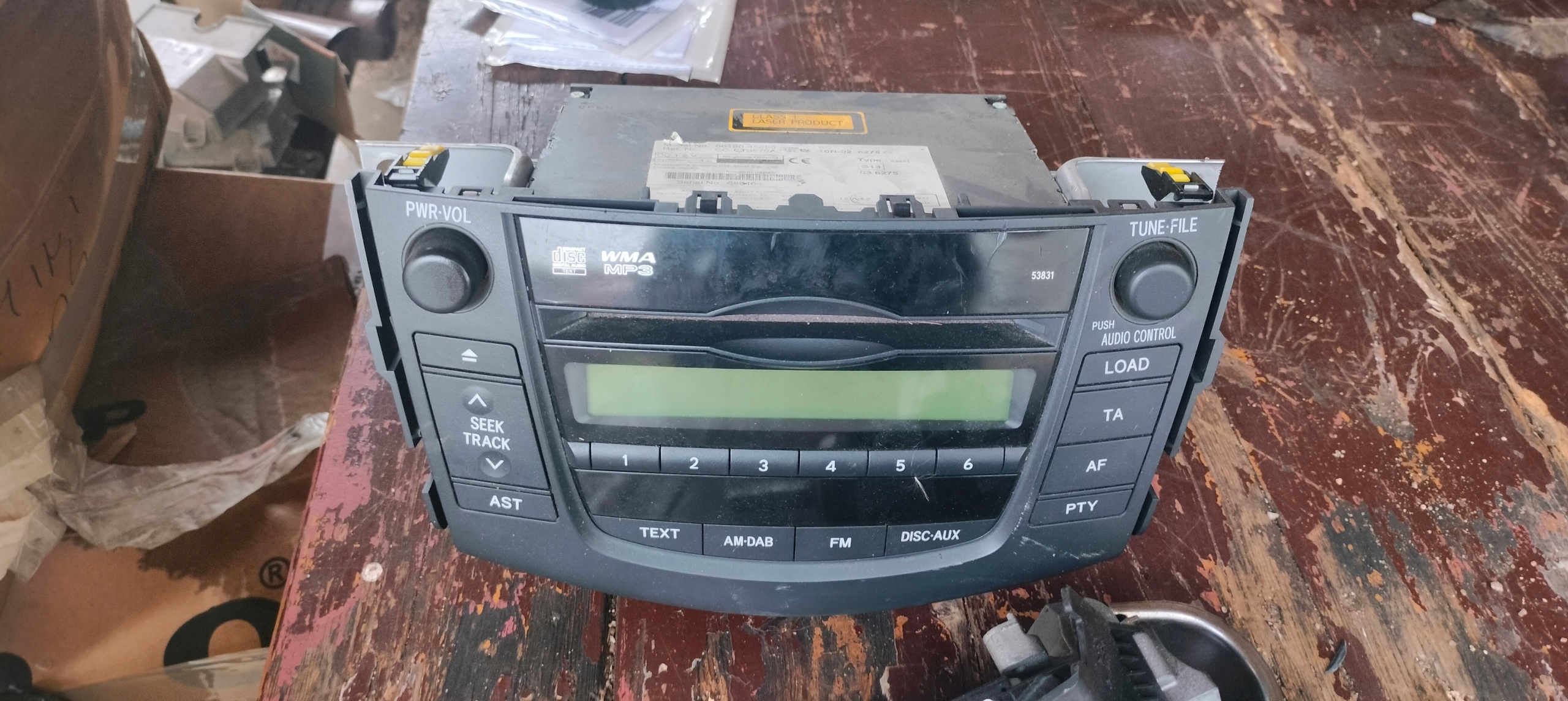 RADIO TOYOTA RAV4 III 2008-2012 86120-42280 za 99.00PLN z Zielona Góra ...