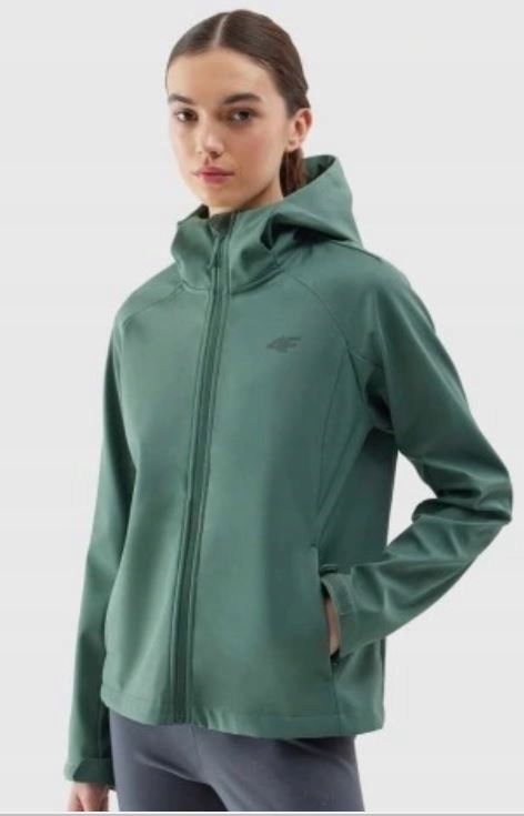 4F kurtka damska softshell z kapturem 4f rozmiar L (5904698647965) • Cena, Opinie • Kurtki ...