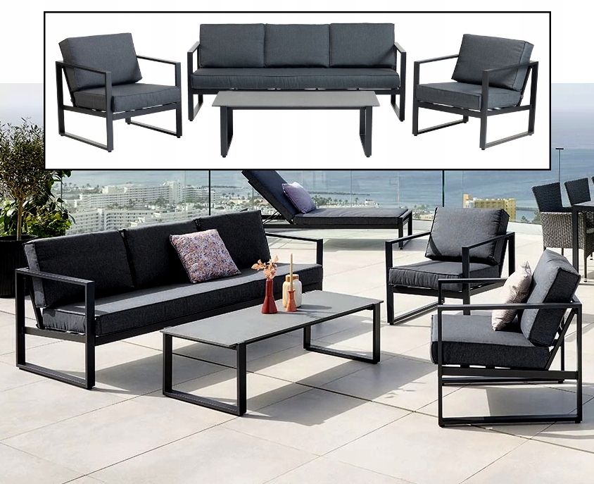 Zestaw ogrodowy Komplet VONGE 5 SZYBKOSCHNĄCY (5701390611542) • Cena ...