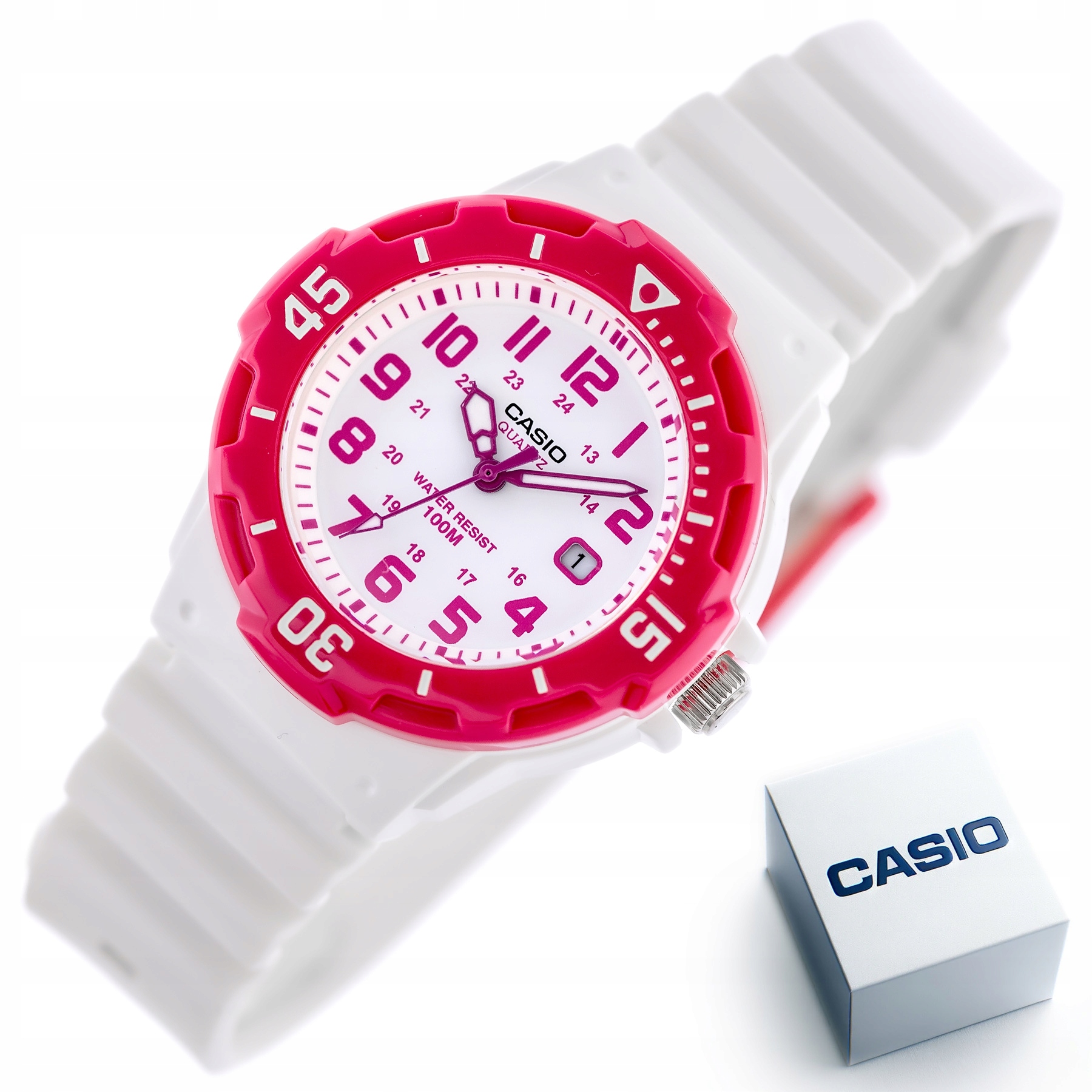 ZEGAREK DAMSKI CASIO LRW-200H 4BV (ZD557J) + BOX (4903025391190) • Cena ...