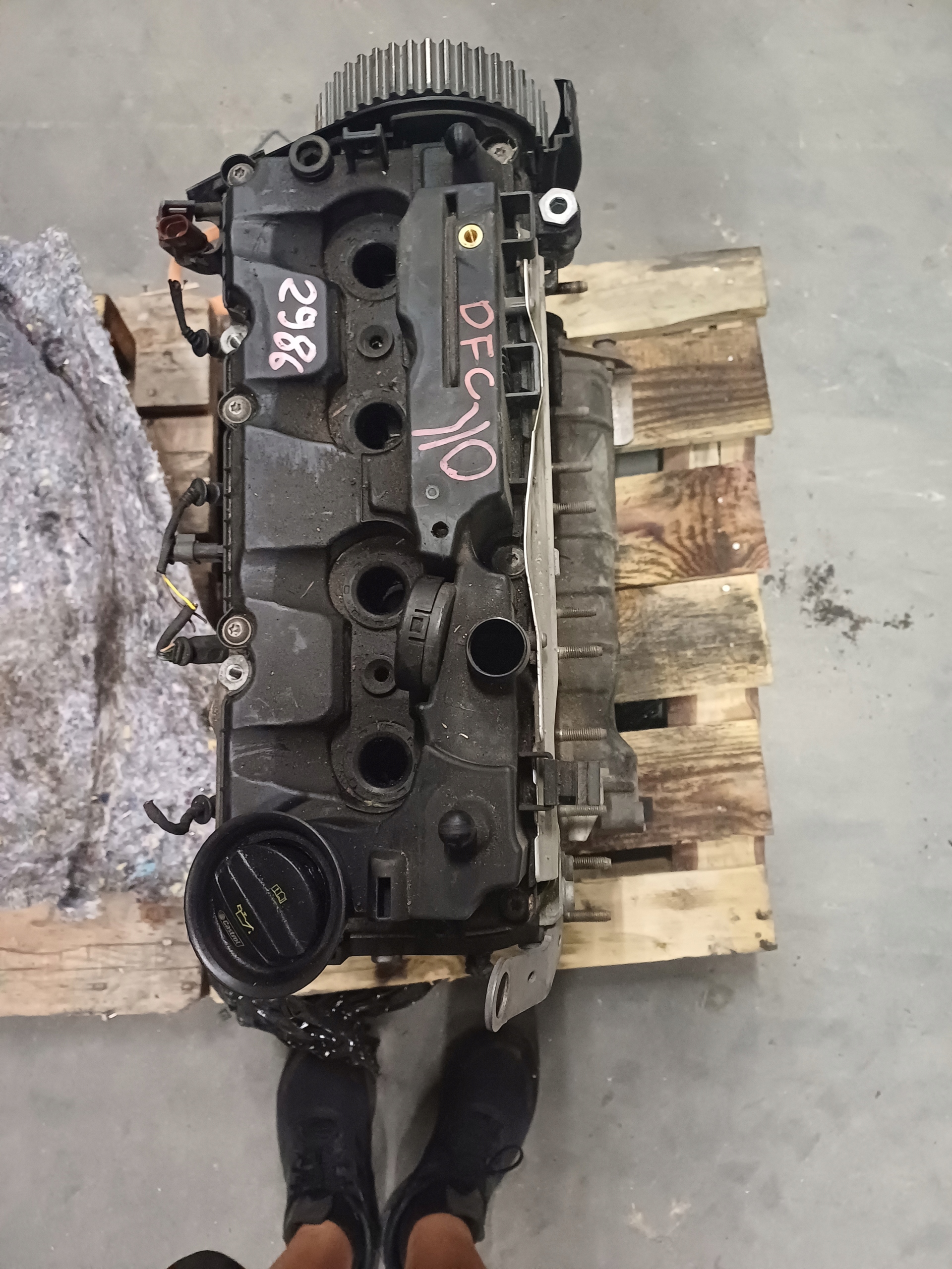 Двигатель skoda superb vw passat 2.0 tdi dfc dfca Купить в Украине: б/у ...