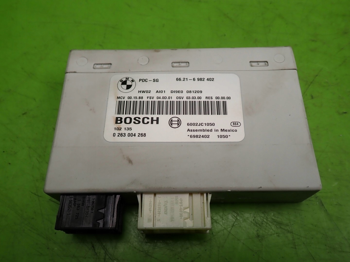 Sterownik moduł PDC BMW E87 LIFT 09r 6982402 66216982402 0263004268 ...