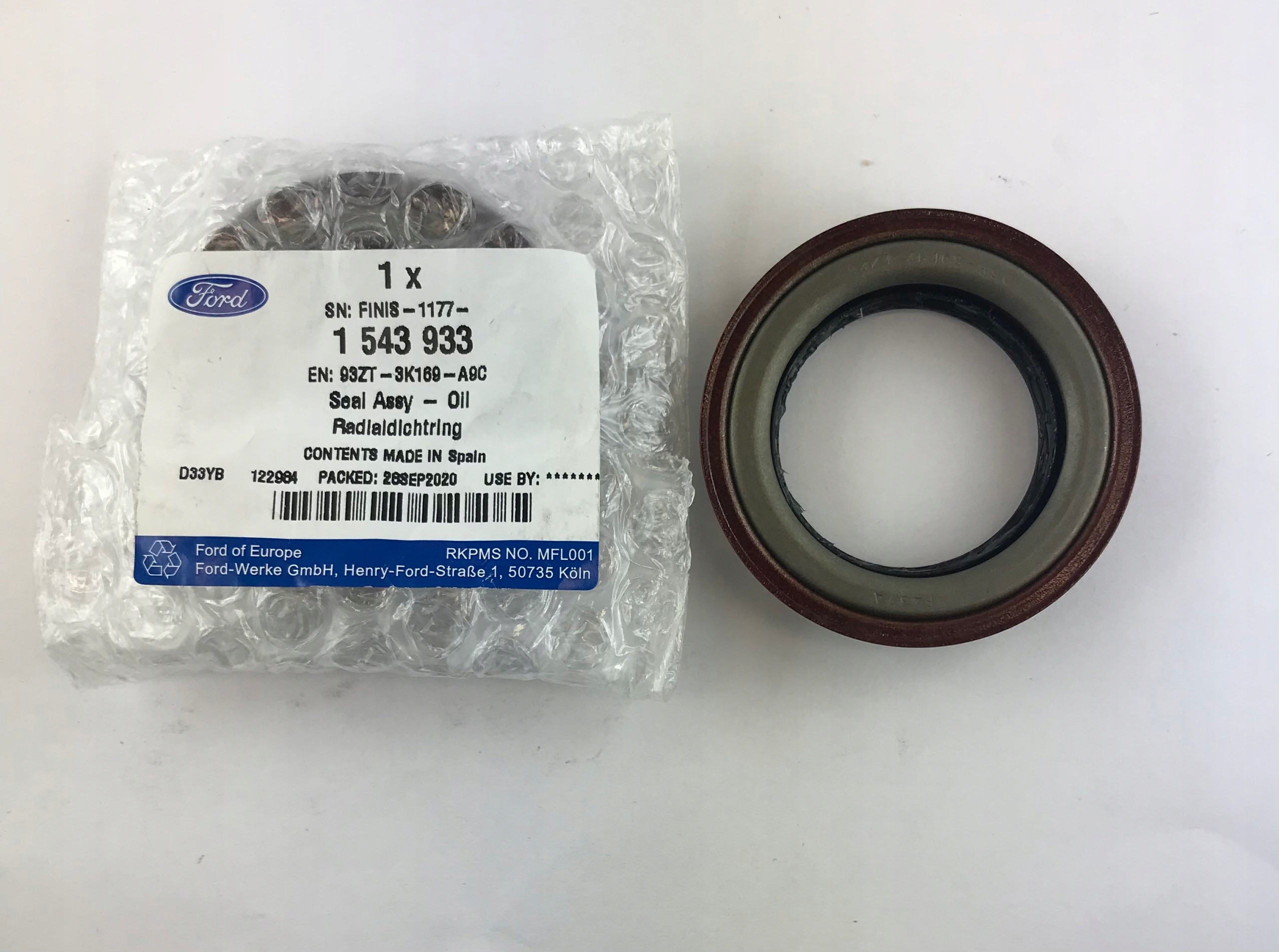 USZCZELNIACZ PÓŁOSI FORD FOCUS MONDEO KUGA 1543933 za 125.00PLN z ...