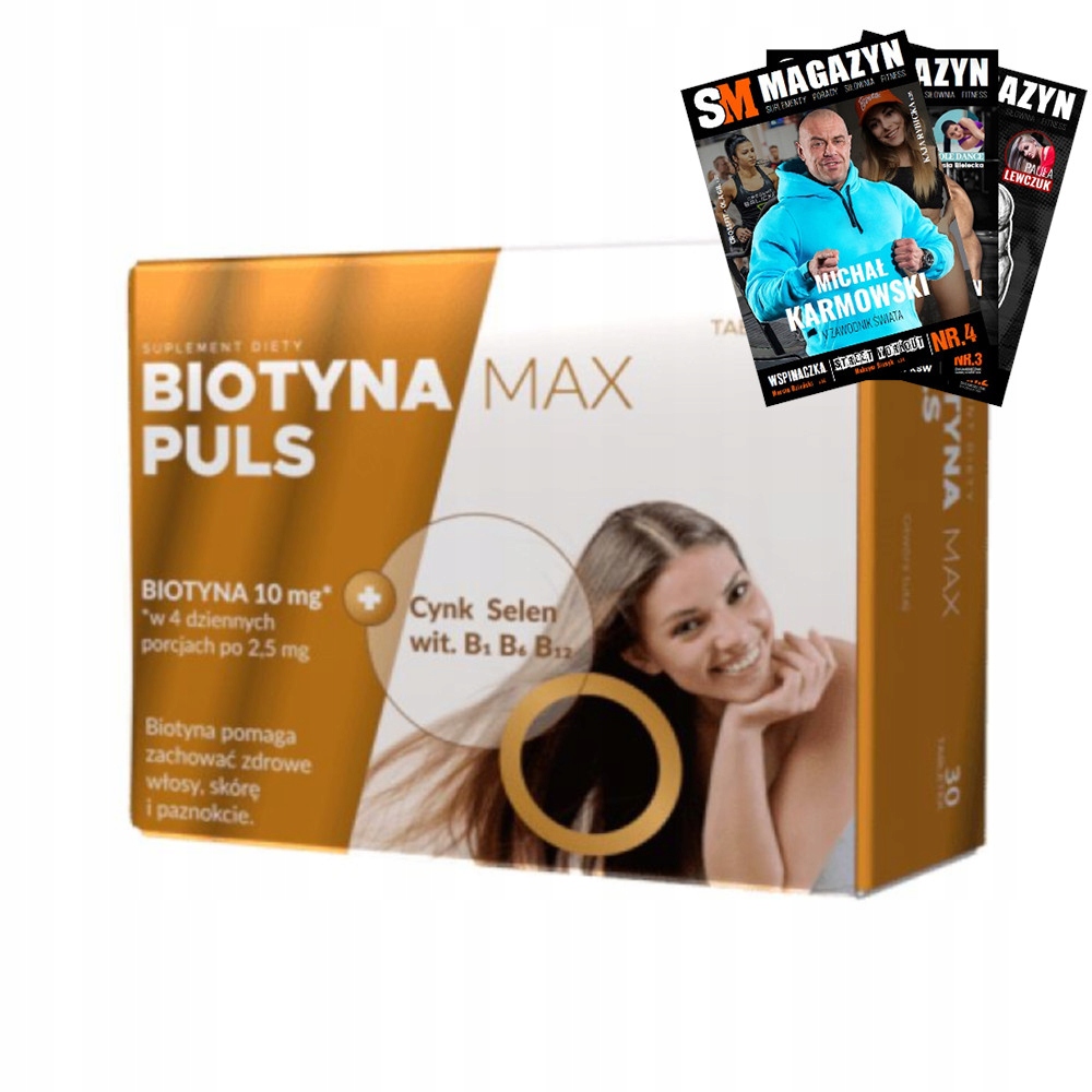 Biotyna Max Puls, tabletki, 30 szt. - porównaj ceny - Allegro.pl