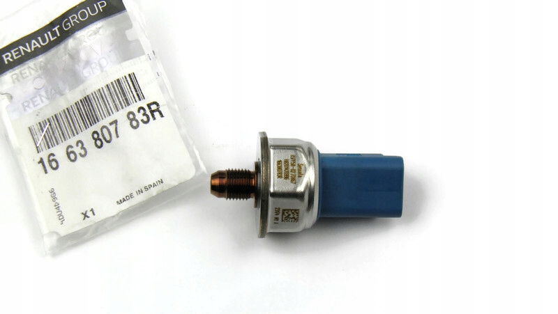 CZUJNIK PALIWA CIŚNIENIA RENAULT CAPTUR KADJAR 1.2 TCE KOSTKA NIEBIESKA ...