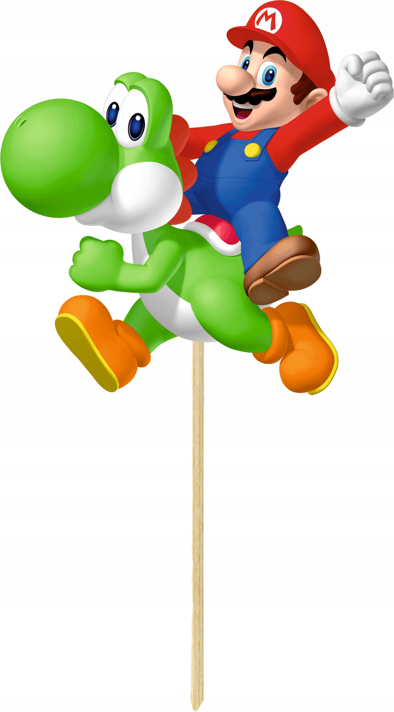 TOPPER NA TORT NA URODZINY MARIO BROS MARIO YOSHI • Cena, Opinie ...