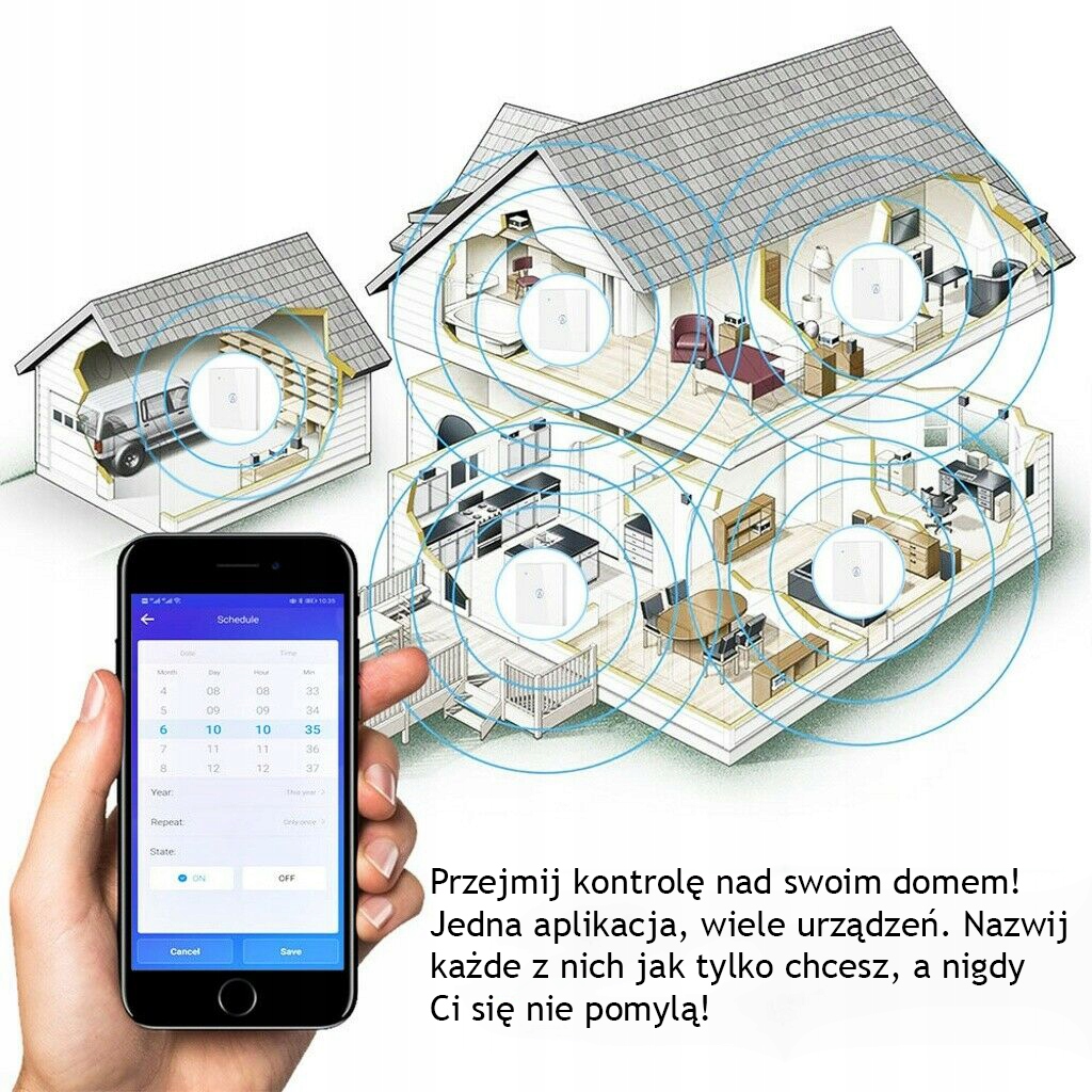 Sterownik bojlera 20 Amper WiFi Sonoff eWelink - Sonoff | Sklep EMPIK.COM
