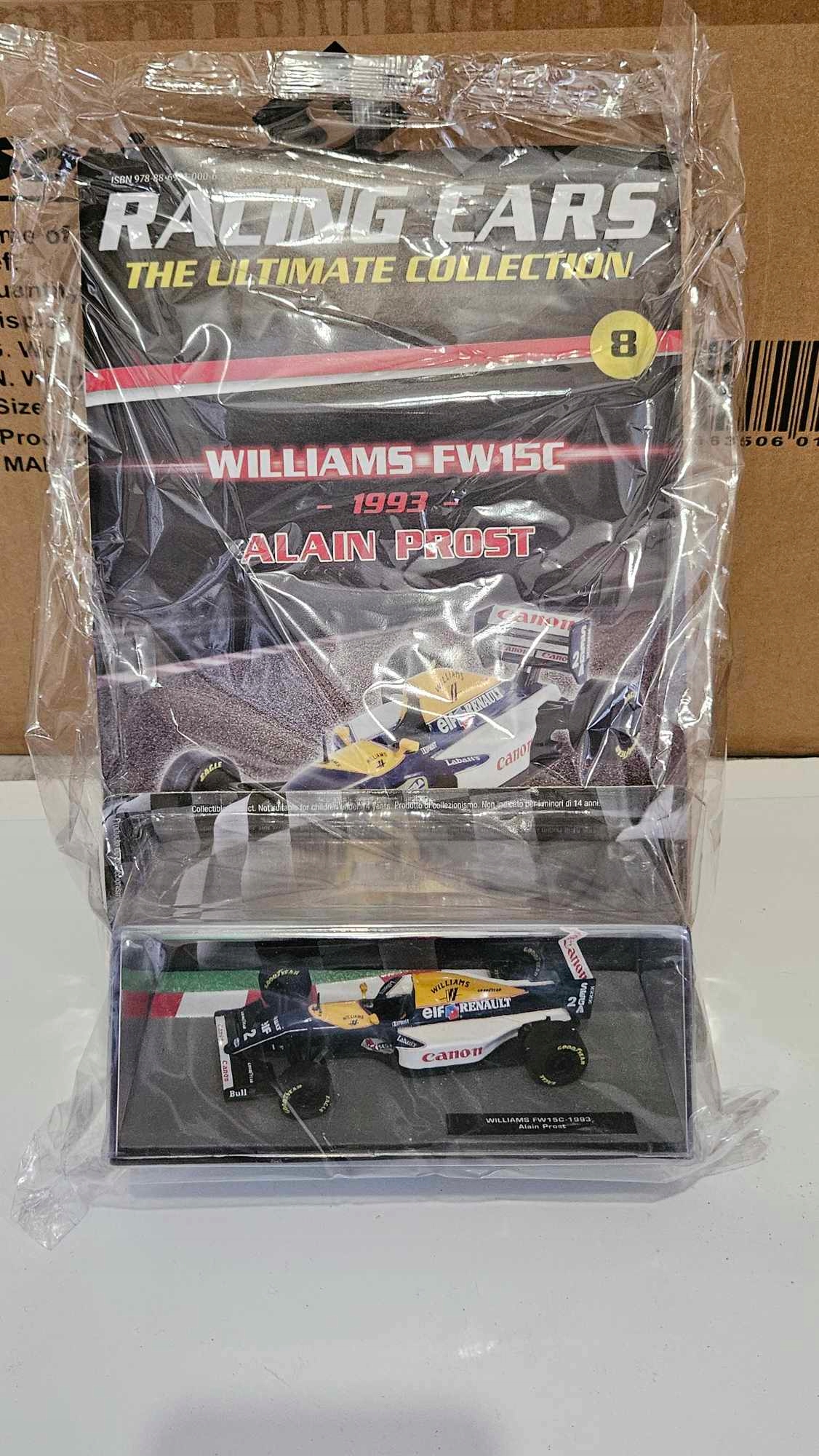WILLIAMS FW15C ALAIN PROST 1993 F1 DEAGOSTINI FORMULA 1 1:43 • Cena ...