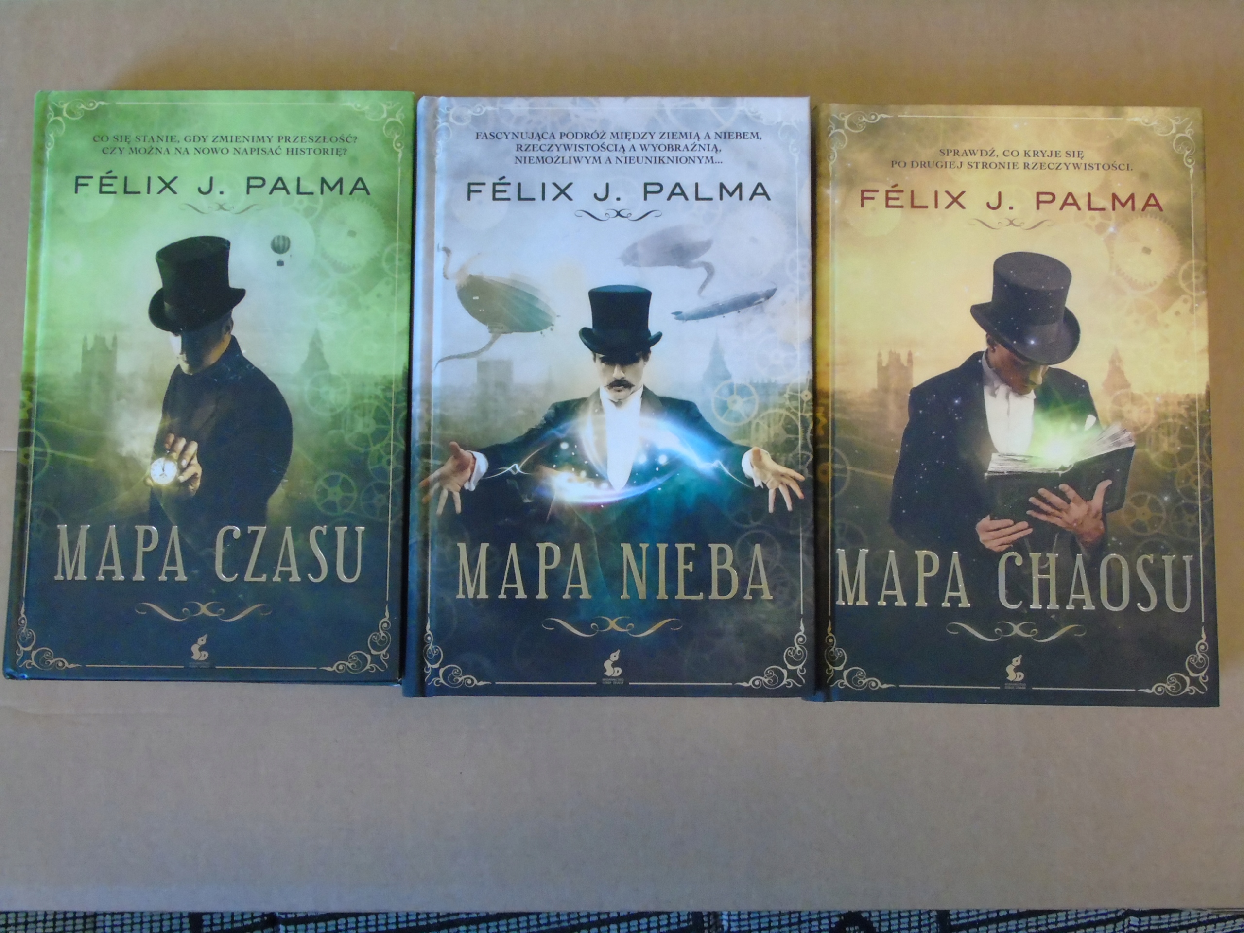 MAPA CZASU, MAPA NIEBA, MAPA CHAOSU - Palma Felix (11783717337 ...