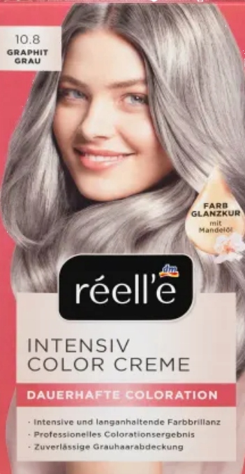 Relle farba do włosów grafitowy szary 10.8 (4058172704680) • Cena ...