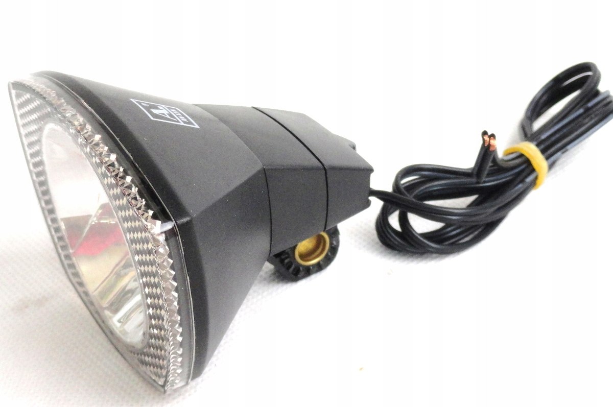 LAMPA PRZÓD Z WYŁĄCZNIKIEM HALOGEN NA DYNAMO ANLUN - 0887539012472 ...
