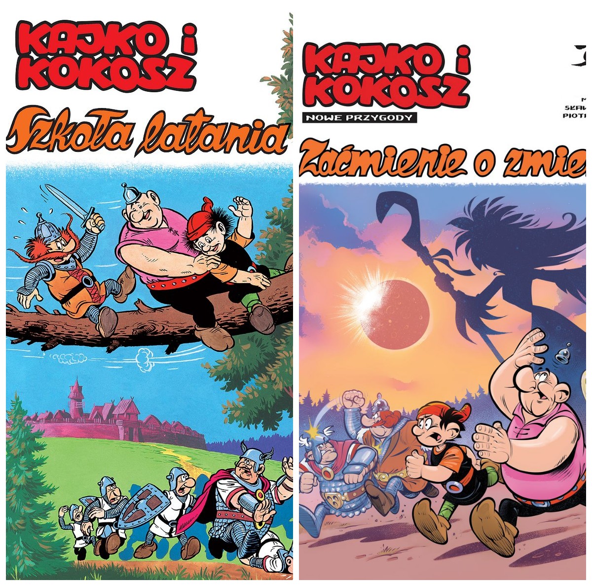 ZESTAW KAJKO I KOKOSZ SZKOŁA LATANIA ZAĆMIENIE O ZMIERZCHU 2025 NOWA ...