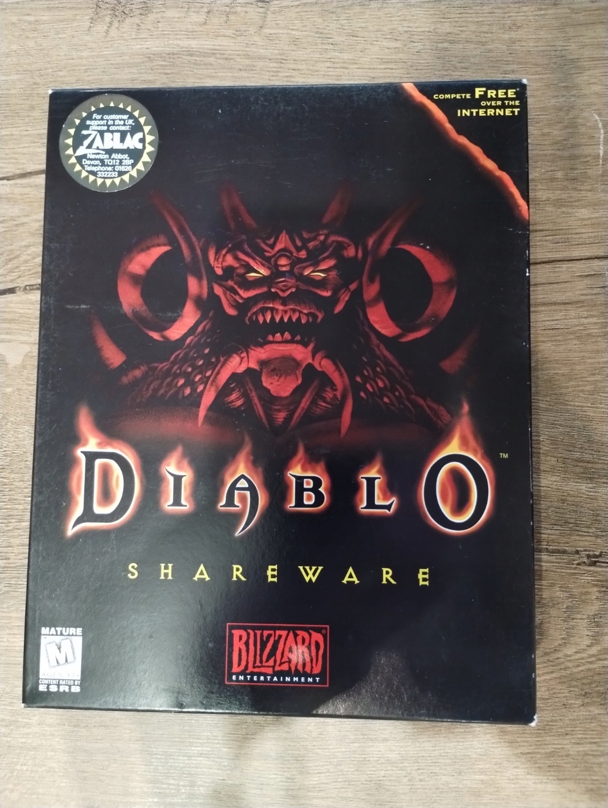 Diablo Shareware Big Box PC Diablo 1 Shareware PC - Stan: używany 1200 ... Diablo Shareware Big Box PC Diablo 1 Shareware PC - Stan: używany 1200 ...