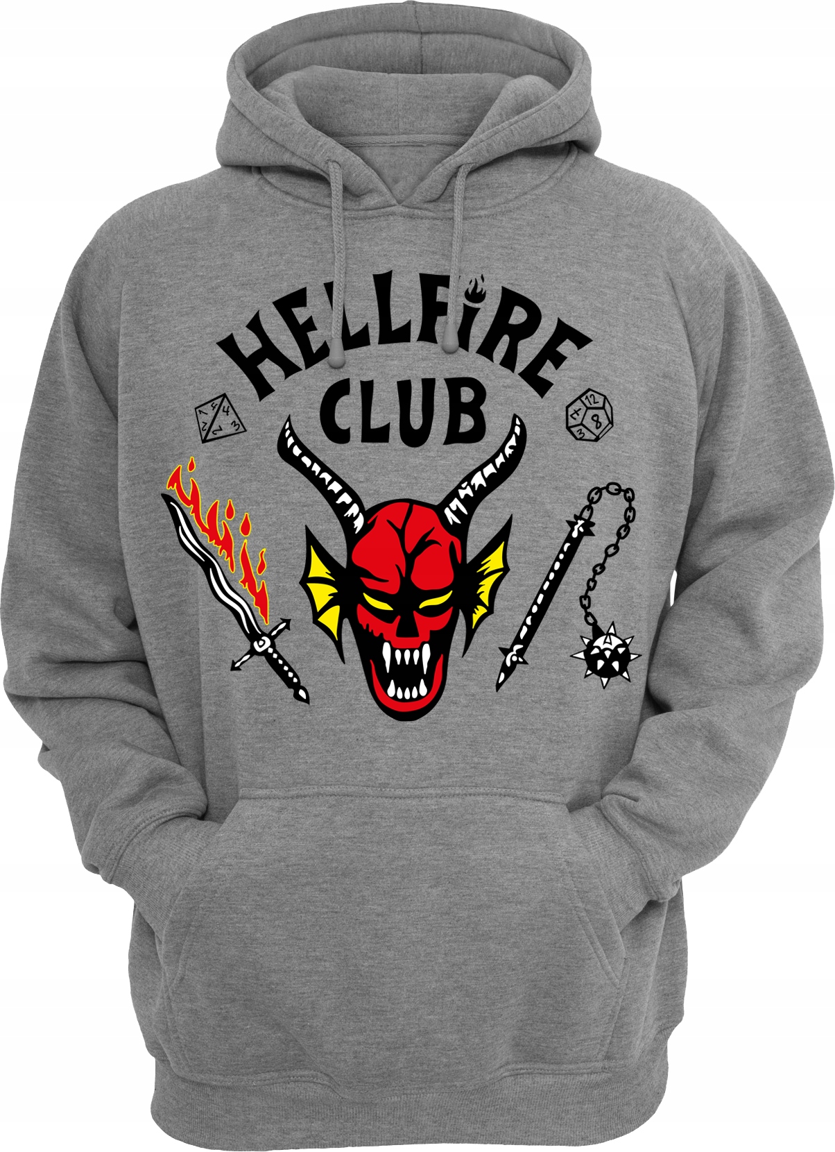 HELLFIRE CLUB MIKINA STRANGER THINGS Seriál MIKINA S KAPUCÍ SUPER ...