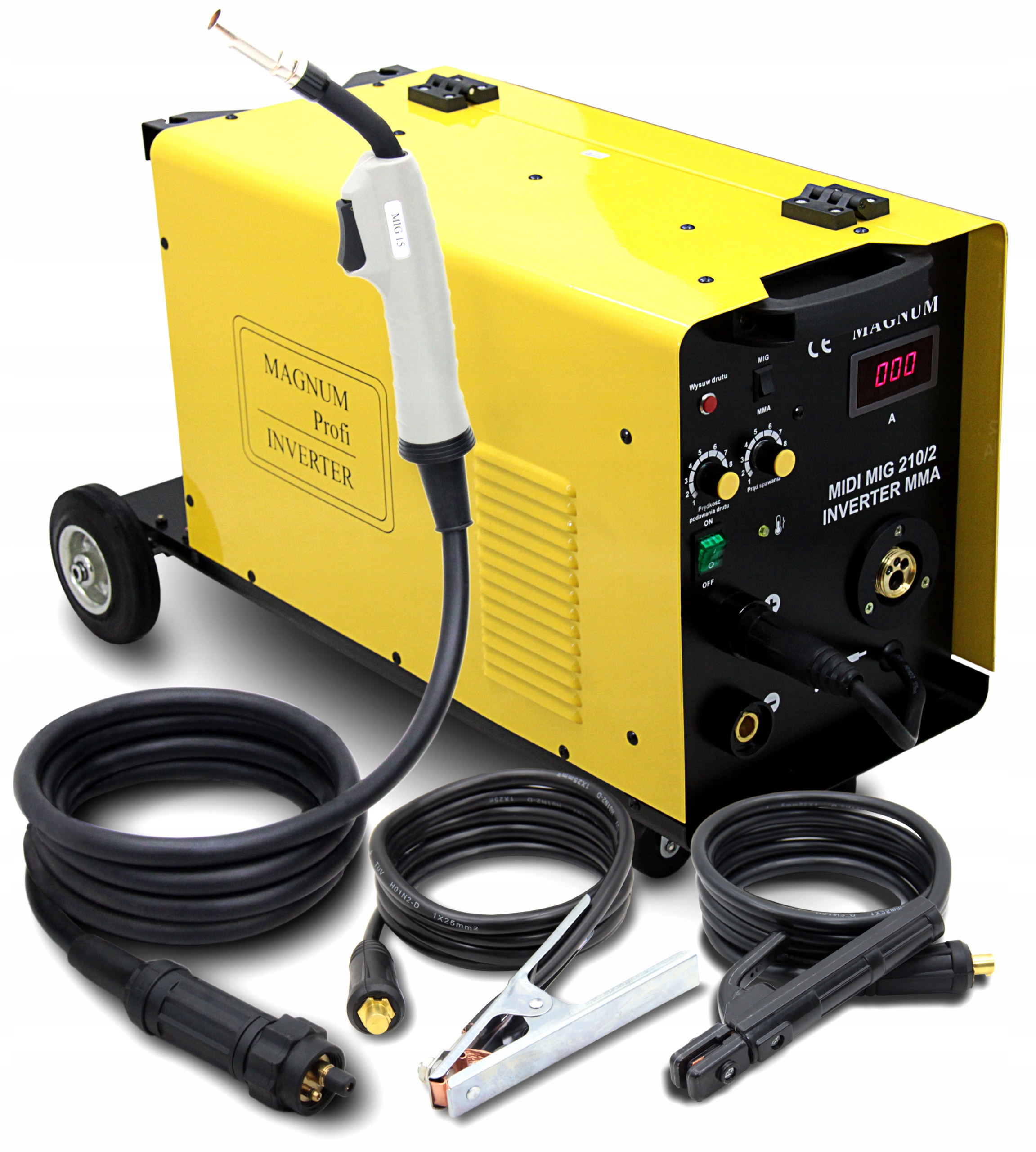 Spawarka MAGNUM MIDI MIG 210/2 230/400V 200A • Cena, Opinie ...