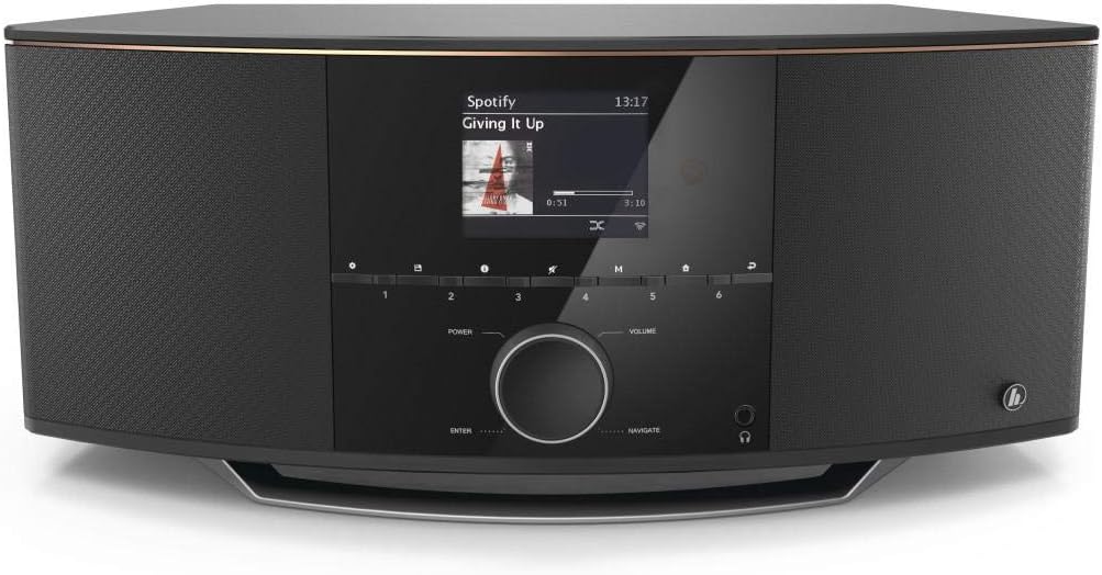 Radio sieciowe DAB+, FM, internetowe Hama DIR150BT Bluetooth Czarny ...