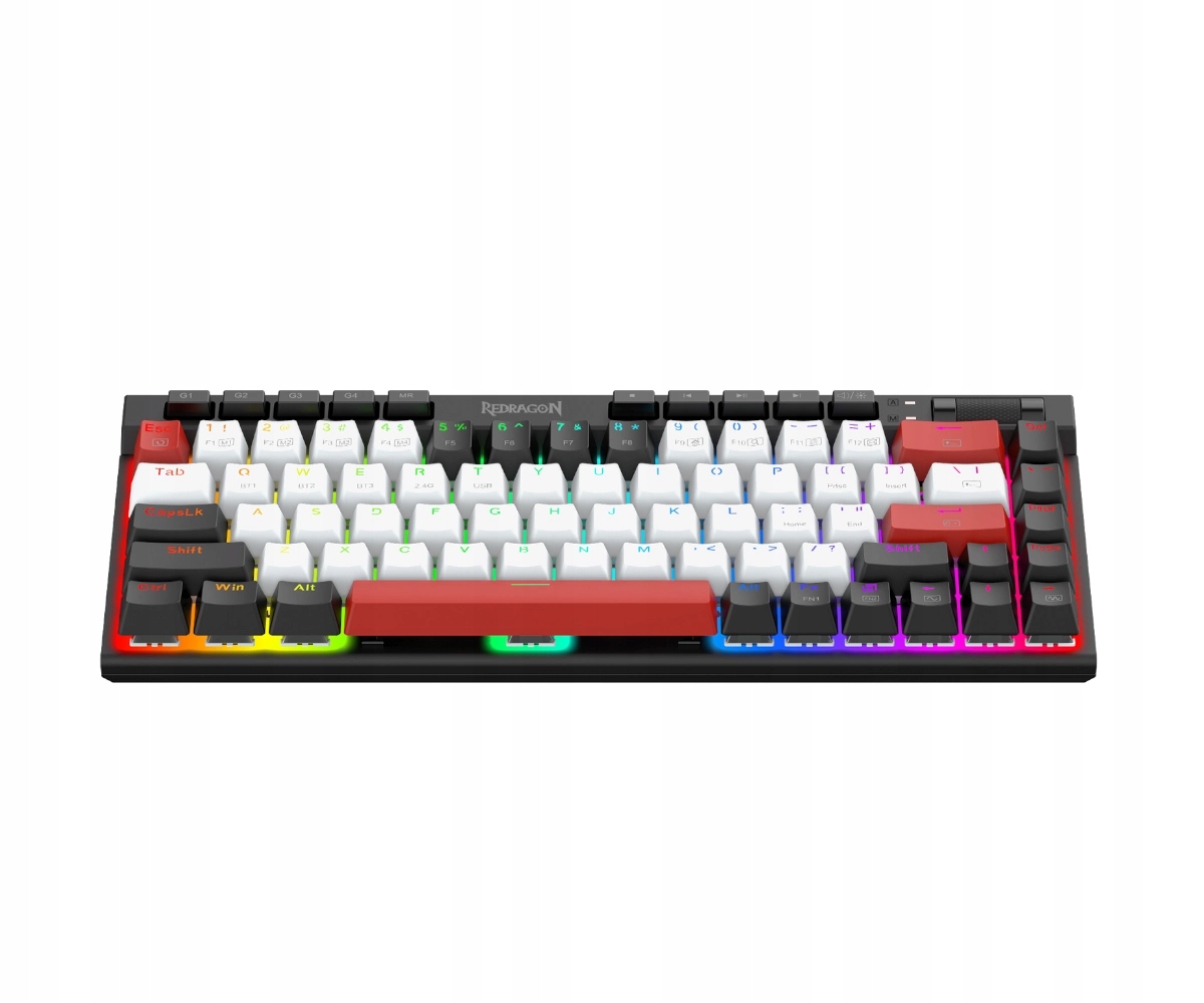 Klawiatura gamingowa Redragon MagicWand Mini K635WBR-RGB-PRO Red BT 2,4 ...