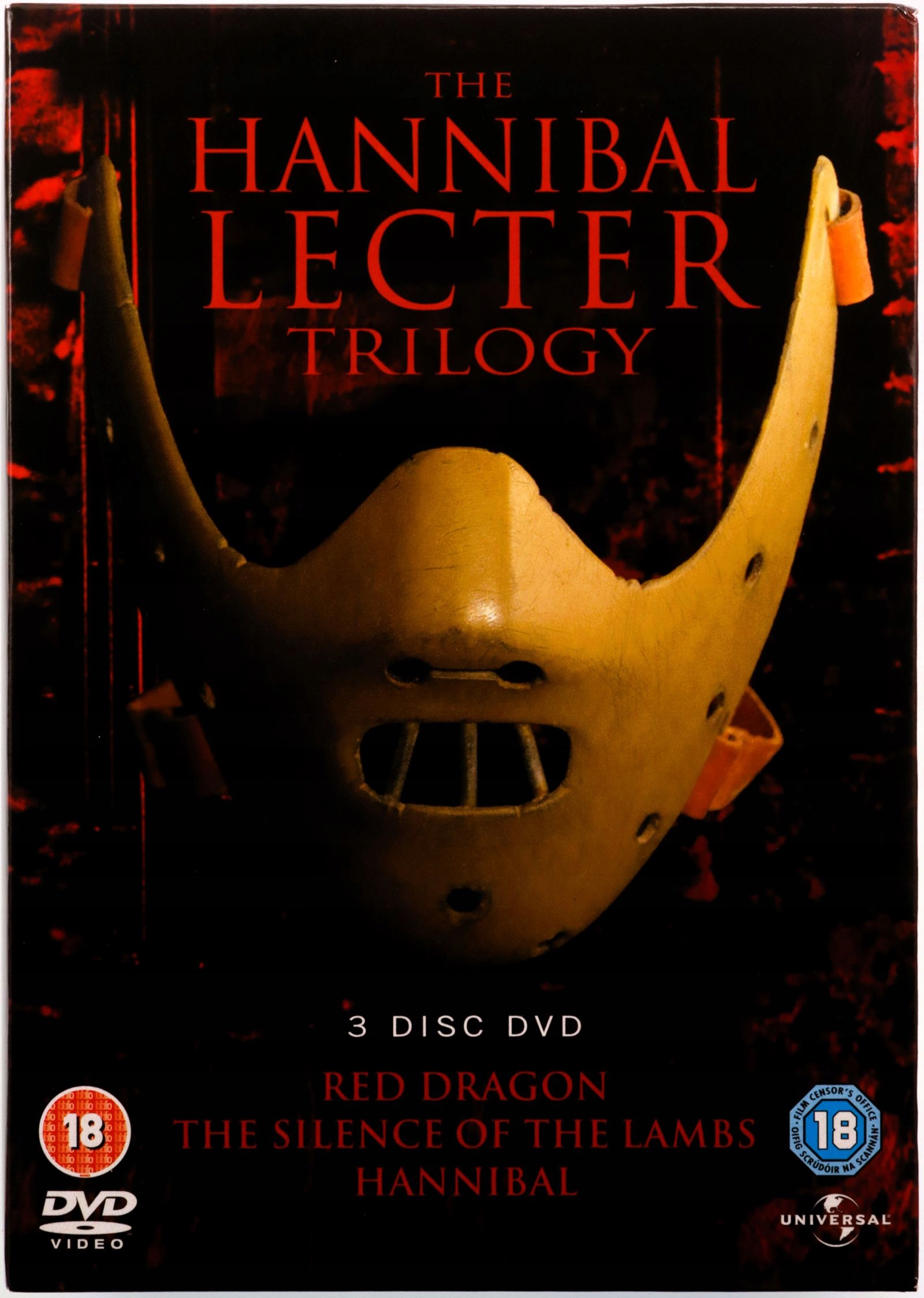 The Hannibal Lecter - Trilogy płyta DVD • Cena, Opinie - Allegro