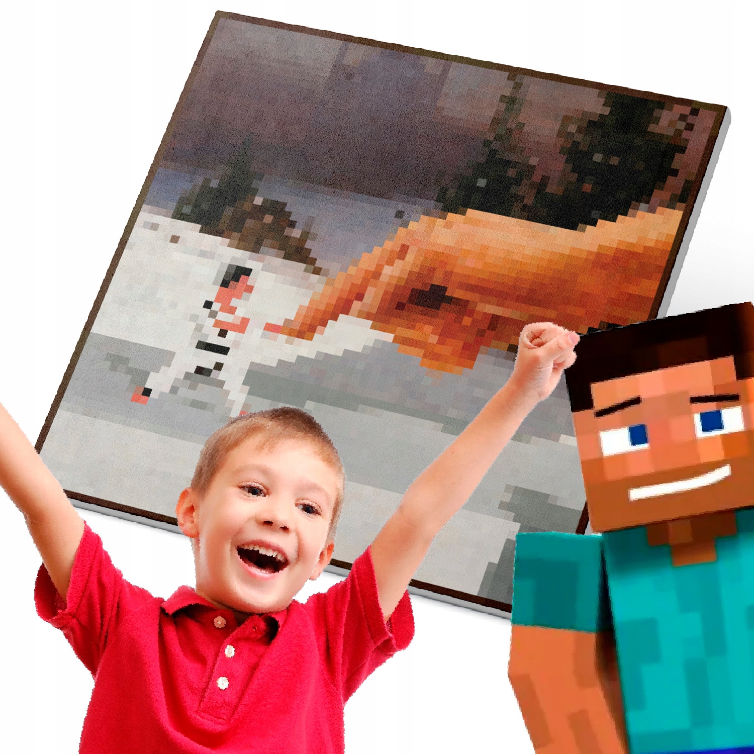 Obraz Minecraft - Niska cena na Allegro