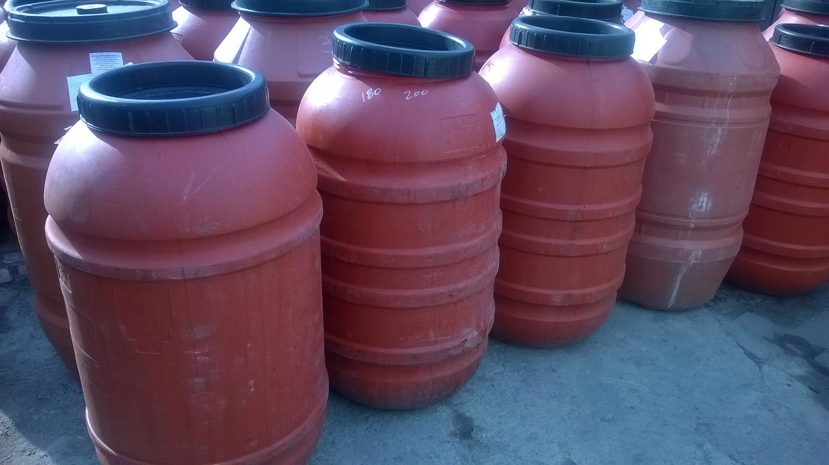 Beczka Plastikowa Beczki Pojemniki 200l 220l 13204434095 - Allegro.pl