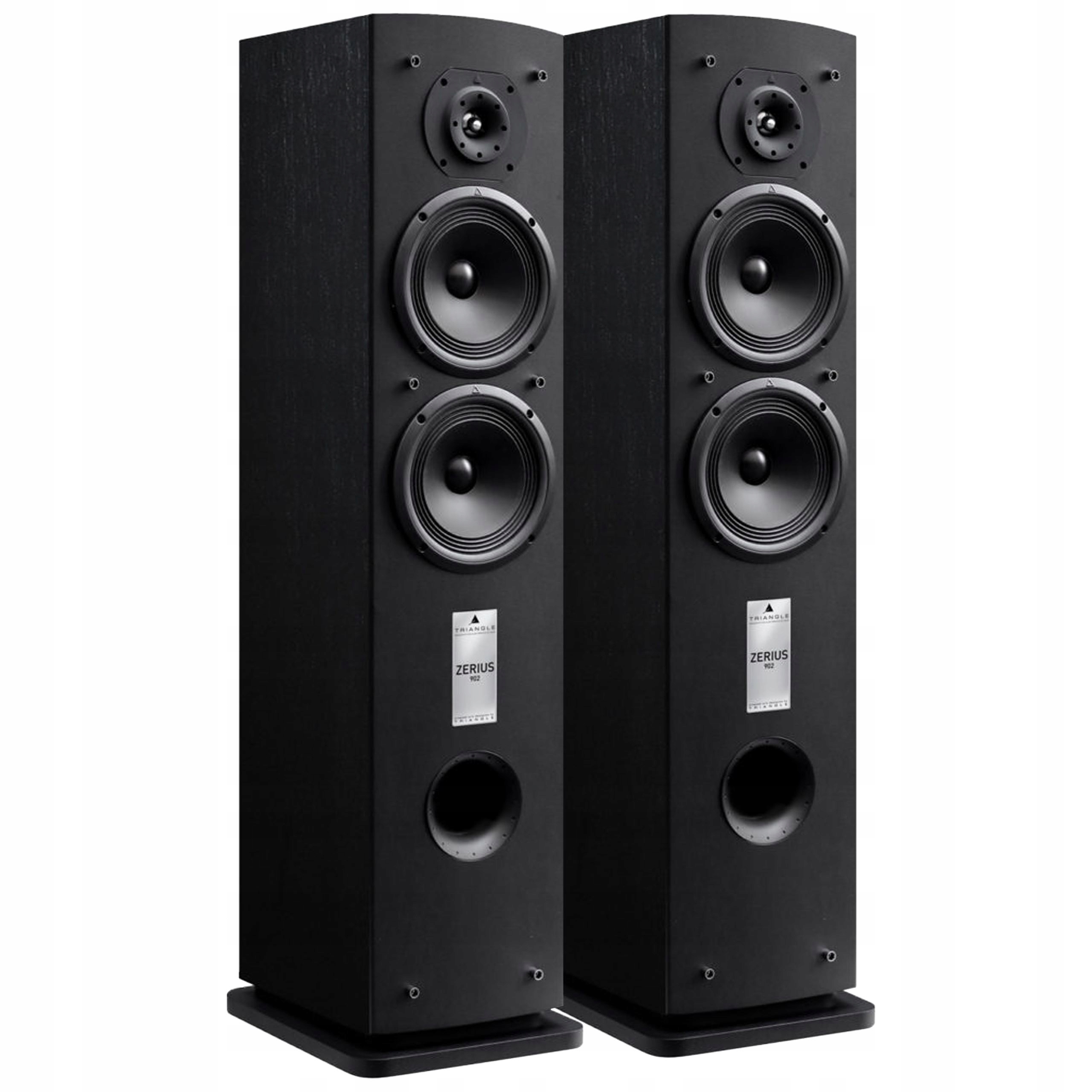 KOLUMNA PODŁOGOWA TRIANGLE 902 ZERIUS BLACK ASH - Sklep, Opinie, Cena w Allegro