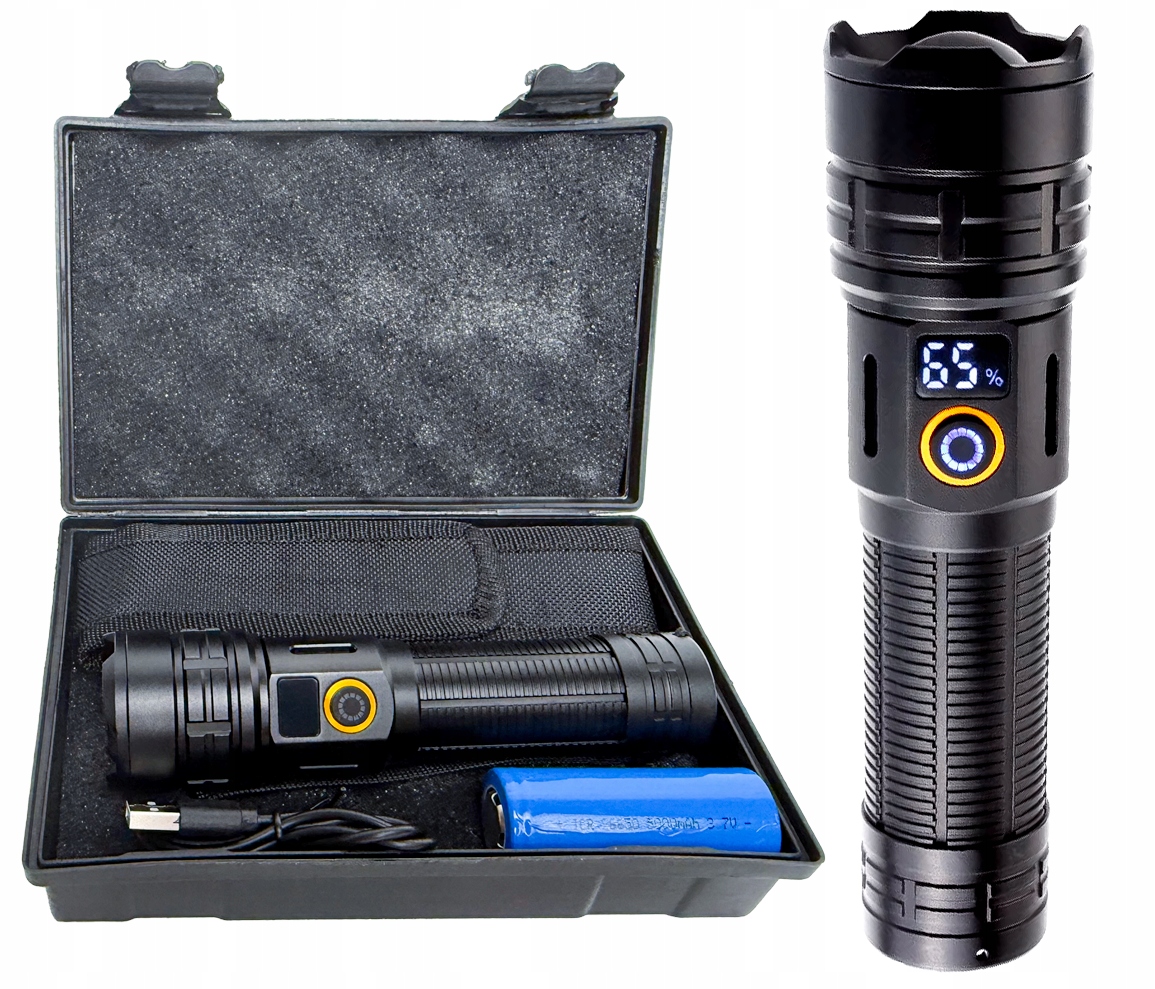 PREMIUM DÁLKOVÁ SVÍTILNA maXvision WL LED 1700 METRŮ 5000mAh USB-C za 757 Kč - Allegro