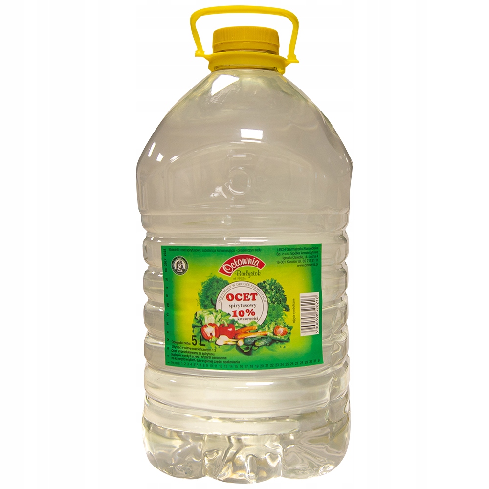 Ocet Spirytusowy 10l - Niska cena na Allegro
