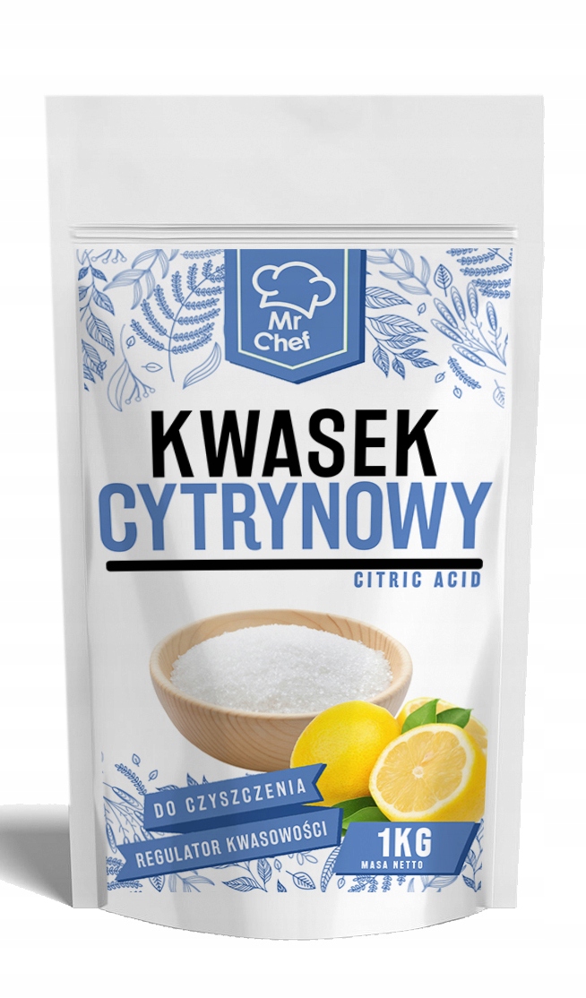 KWASEK CYTRYNOWY kwas spożywczy czysty 1kg (5904576330002) • Cena ...
