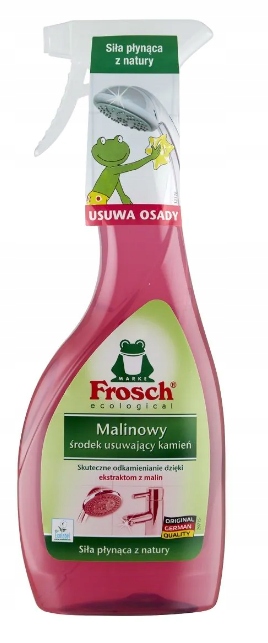 Frosch Malinowy środek czyszczący kamień 500 ml (4001499939884) • Cena ... Frosch Malinowy środek czyszczący kamień 500 ml (4001499939884) • Cena ...