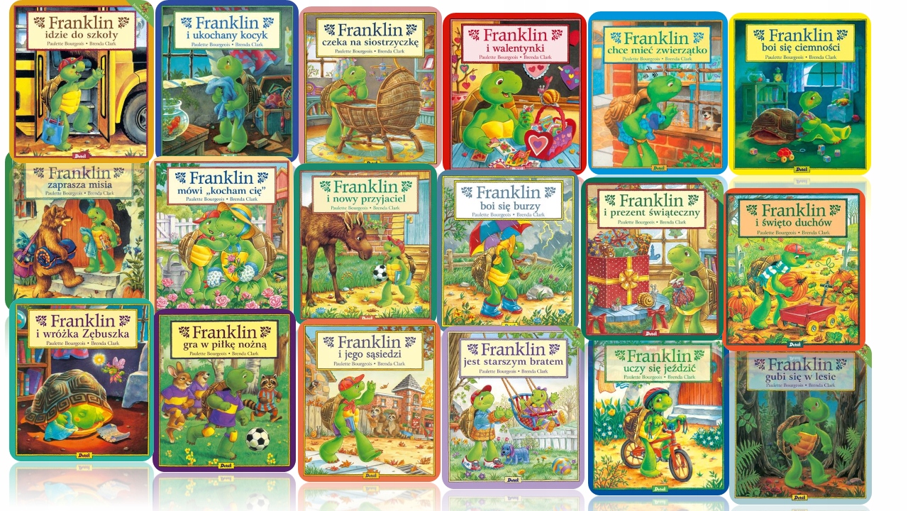 Mega Pakiet Franklina Prezent dla Dziecka (13734045912) | Książka Allegro