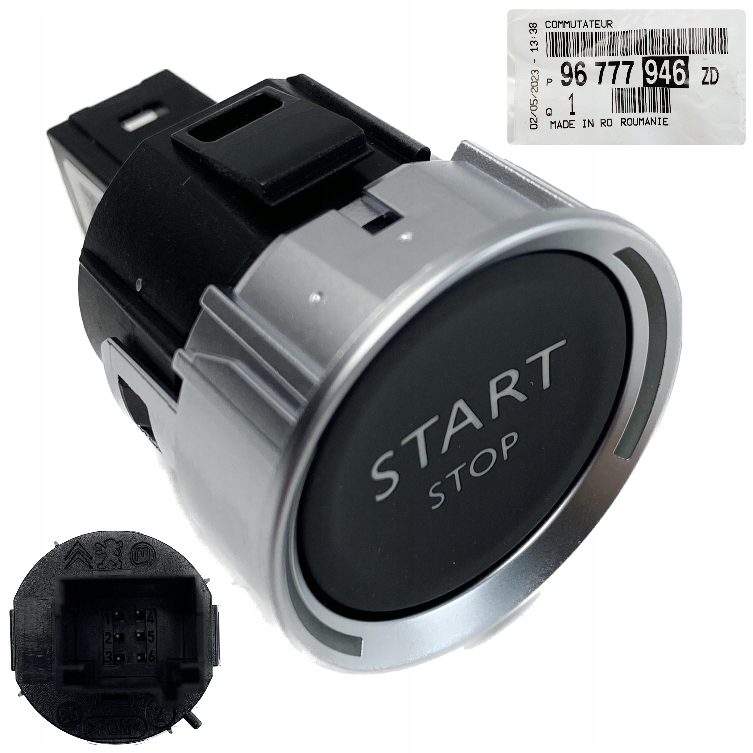 CITROEN C4 PICASSO Start stop przycisk ORYGINAŁ 96777946ZD za 159,99 zł ...