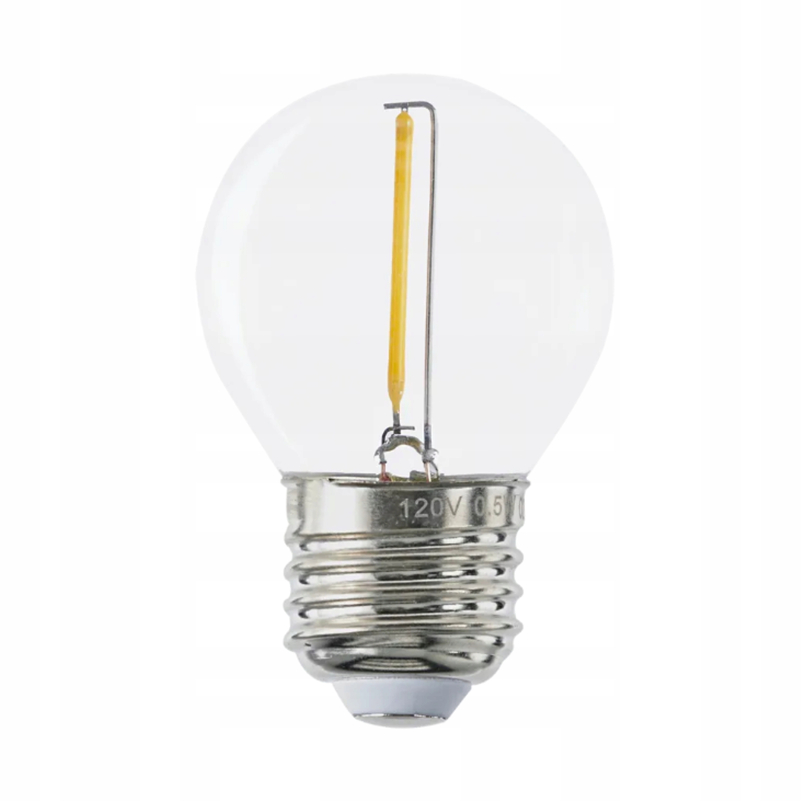 ŻARÓWKA LED E27 FILAMENT 1W Do Girlandy Edison (Focla_G45-1W-2700K-GF ... ŻARÓWKA LED E27 FILAMENT 1W Do Girlandy Edison (Focla_G45-1W-2700K-GF ...